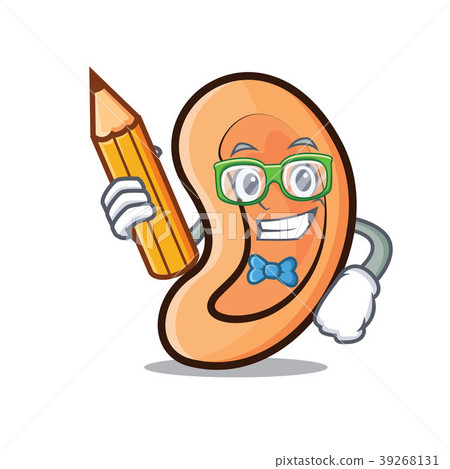 Student Ear character cartoon style - Stock Illustration [39268131] - PIXTA