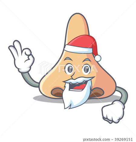Santa nose mascot cartoon style - Stock Illustration [39269151] - PIXTA