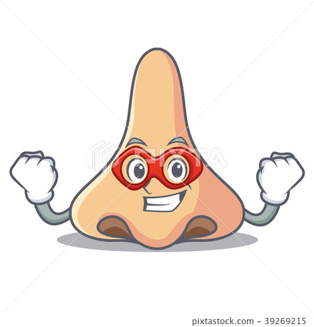 Super hero nose character cartoon style - Stock Illustration [39269215 ...