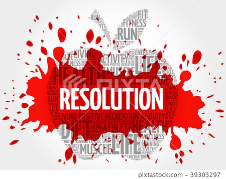 RESOLUTION apple word cloud - Stock Illustration [39303297] - PIXTA