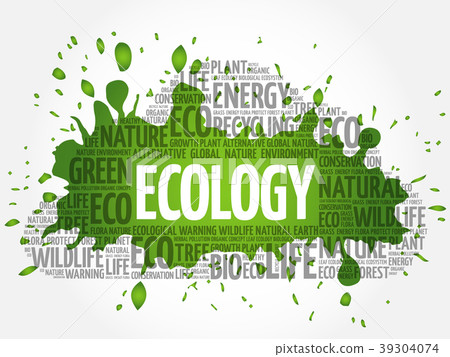 Ecology word cloud - Stock Illustration [39304074] - PIXTA