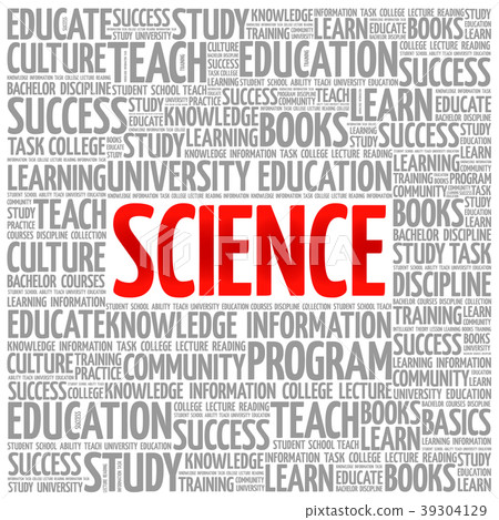 SCIENCE word cloud collage - Stock Illustration [39304129] - PIXTA
