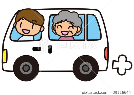 Transfer by car - Stock Illustration [39316644] - PIXTA