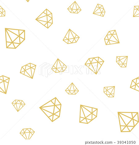 Vector seamless diamonds pattern. - Stock Illustration [39341050] - PIXTA