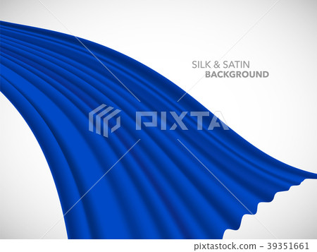 Abstract vector wave silk satin fabric template - Stock Illustration ...