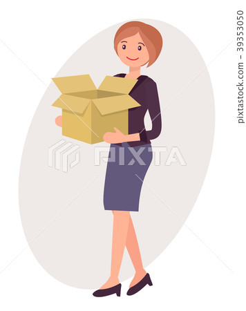 Cartoon character design female carton vector - Stock Illustration ...