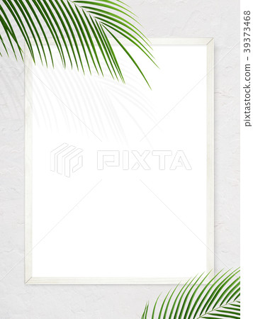 Background-White Wall-Frame - Stock Illustration [39373468] - PIXTA