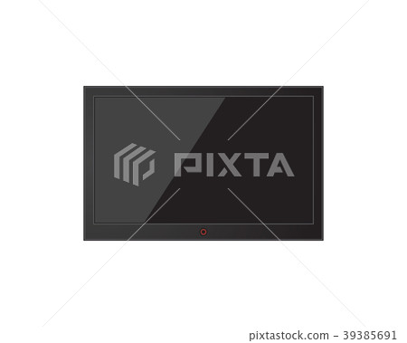 TV , LCD, LED, monitor icon vector - Stock Illustration [39385691] - PIXTA