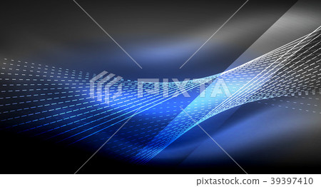 Smooth light effect, straight lines on glowing-插圖素材 [39397410] - PIXTA圖庫