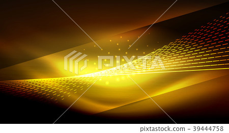 Smooth light effect, straight lines on glowing - Stock Illustration ...