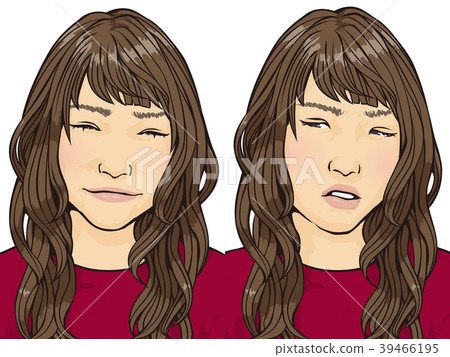 Front face and back face - Stock Illustration [39466195] - PIXTA
