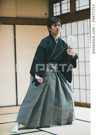 Traditional Japanese Man