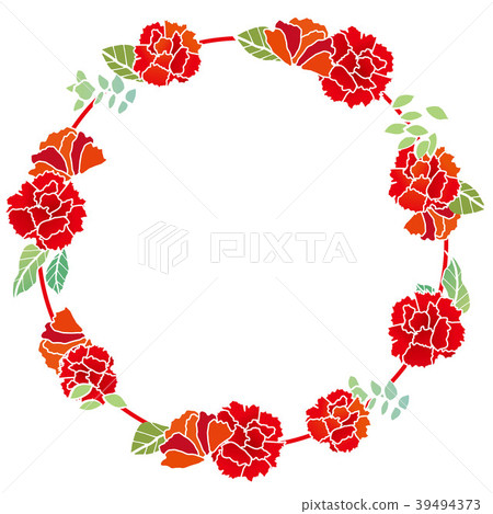 Carnation ring - Stock Illustration [39494373] - PIXTA