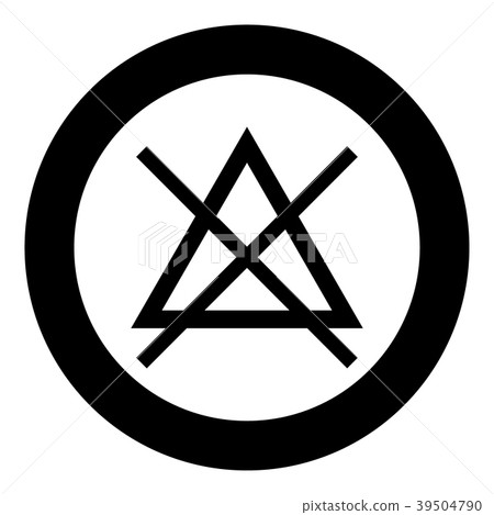 Do Not Bleach Symbol