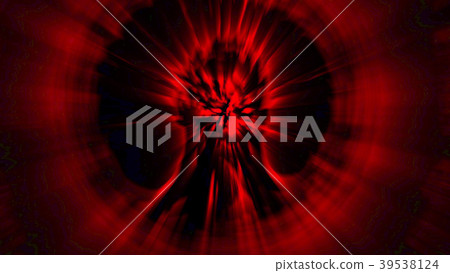 Frenzy red zombie head cover - Stock Illustration [39538124] - PIXTA