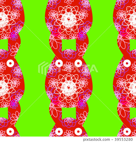Abstract bright seamless vector pattern - Stock Illustration [39553280 ...