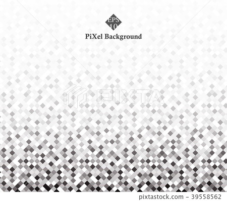 Abstract of grey scale pixel patterns space vector - Stock Illustration ...