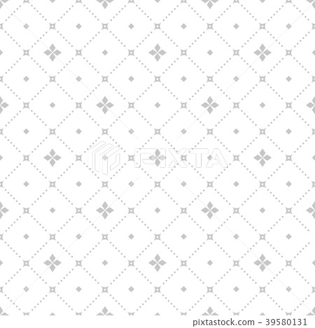 The geometric pattern with points. Seamless vector - Stock Illustration ...