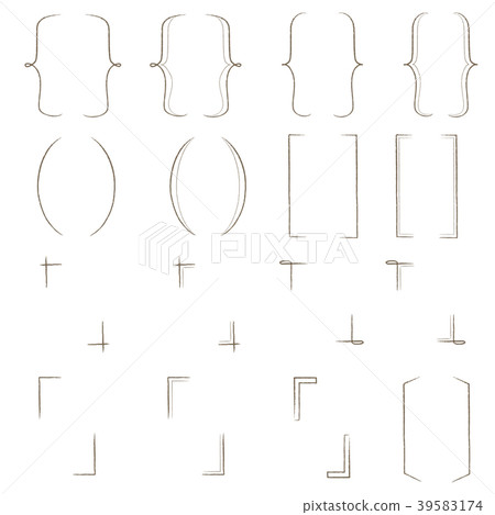 Easy line drawing - Stock Illustration [39583174] - PIXTA