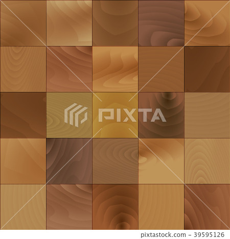 Wood panel pattern 07 - Stock Illustration [39595126] - PIXTA