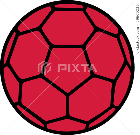 Handball Red - Stock Illustration [39600239] - PIXTA