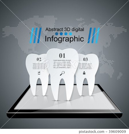 Business Infographics. Tooth icon. - Stock Illustration [39609009] - PIXTA