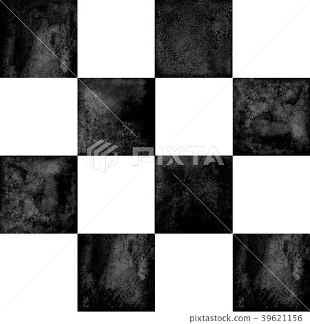 Trendy checkered pattern background - Stock Illustration [39621156] - PIXTA