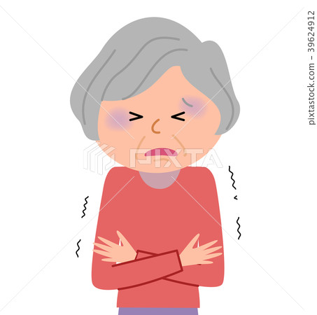 Senior woman chills - Stock Illustration [39624912] - PIXTA
