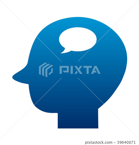 human head AI, illustration vector - Stock Illustration [39640871] - PIXTA
