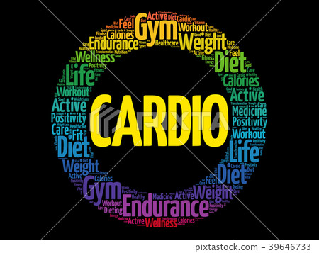 CARDIO word cloud collage - Stock Illustration [39646733] - PIXTA