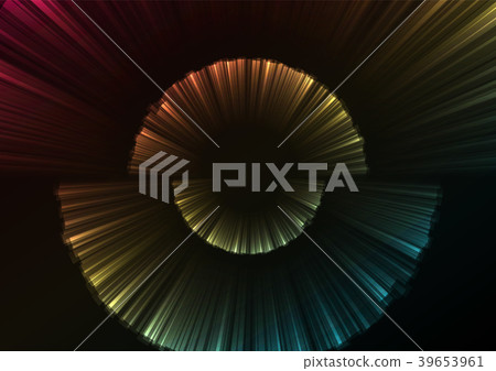 multicolor circle blast abstract sheet background - Stock Illustration ...