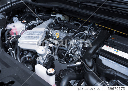 Engine room (new car) - Stock Photo [39670375] - PIXTA