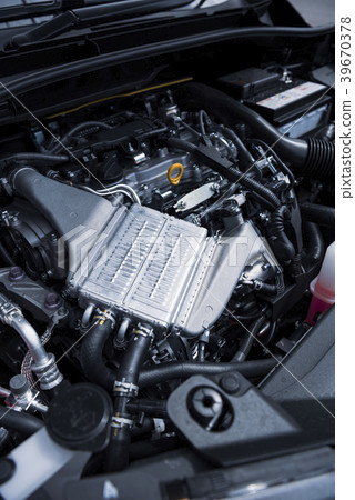 Engine room (new car) - Stock Photo [39670378] - PIXTA