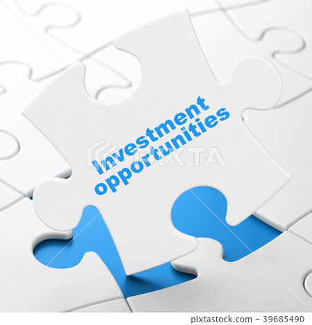 Finance concept: Investment Opportunities on - Stock Illustration ...