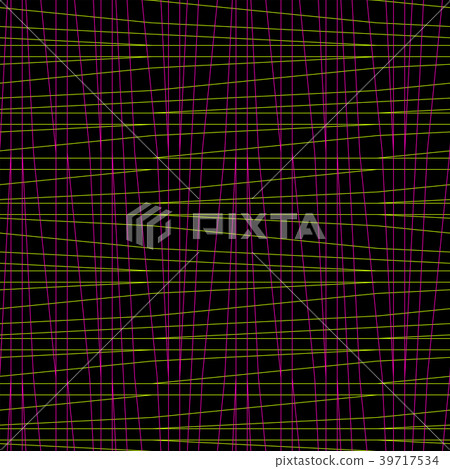 Seamless irregular thread grid pattern. - Stock Illustration [39717534 ...