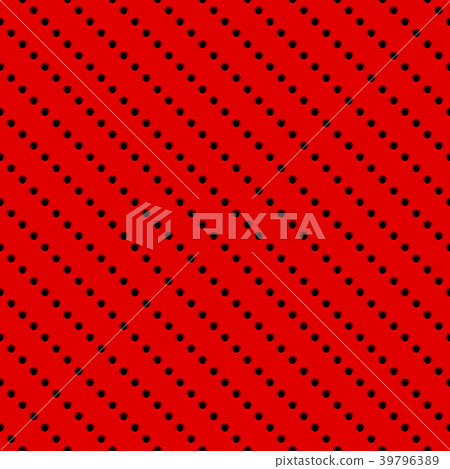 Red Background with Perforated Pattern - Stock Illustration [39796389 ...