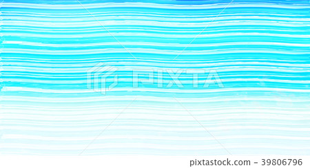 Summer sea line background - Stock Illustration [39806796] - PIXTA