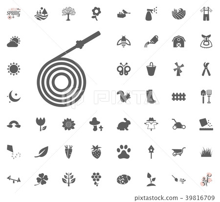 Hose icon. Spring vector illustration icon set.-插圖素材 [39816709] - PIXTA圖庫
