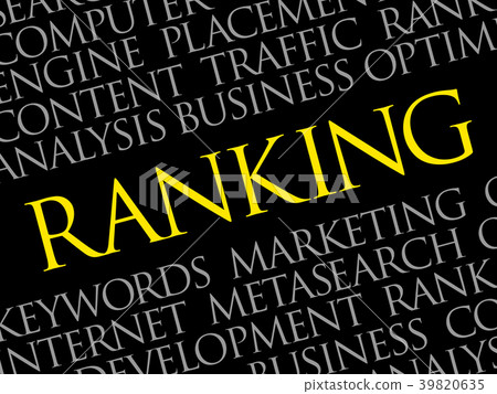 RANKING word cloud collage - Stock Illustration [39820635] - PIXTA