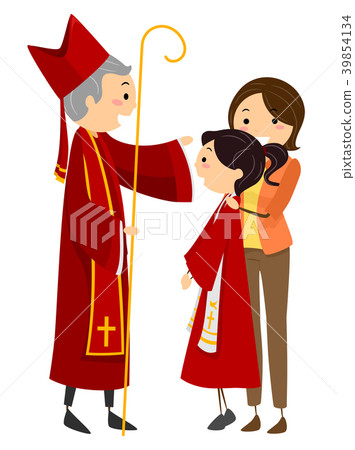 Sacrament Confirmation Cartoon