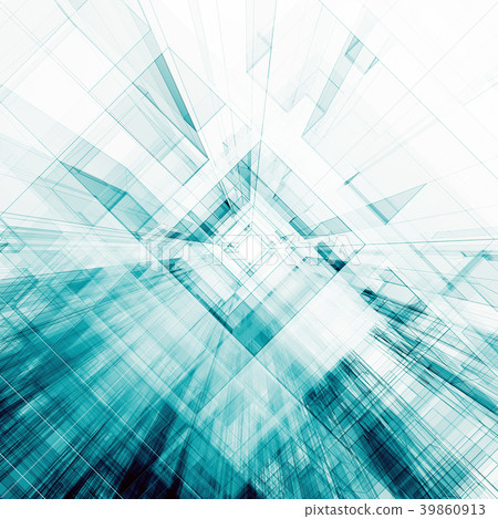 Abstract architecture 3d rendering - Stock Illustration [39860913] - PIXTA