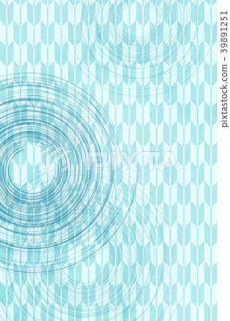 Summer ripples summer greeting card background - Stock Illustration ...