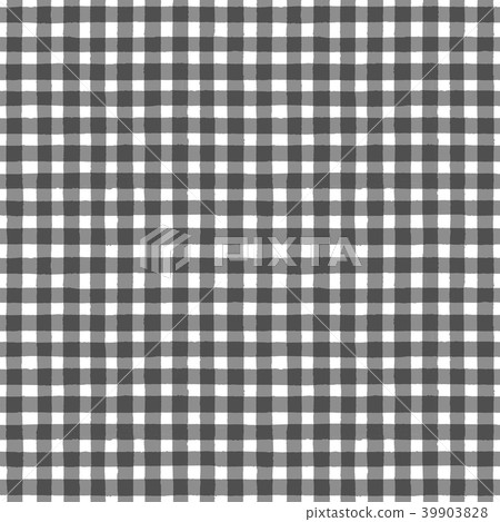 Vintage gray and white checkered seamless pattern - Stock Illustration ...