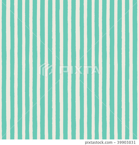 Vintage color light teal stripe seamless pattern-插圖素材 [39903831] - PIXTA圖庫