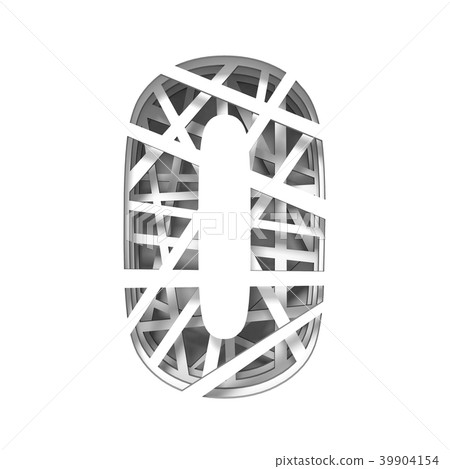 Number Zero 3d