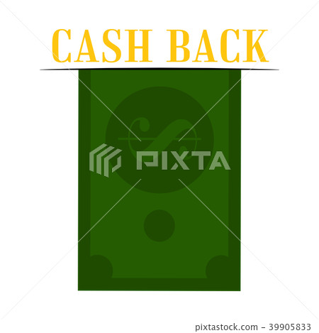 Cash back background - Stock Illustration [39905833] - PIXTA