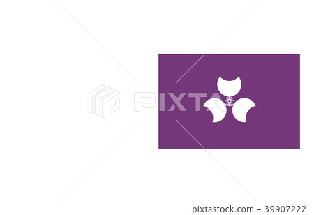 Prefecture flag Gunma - Stock Illustration [39907222] - PIXTA