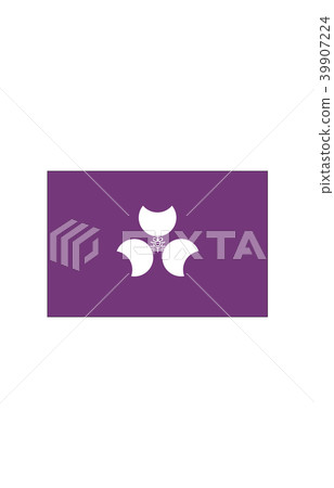 Prefecture flag Gunma - Stock Illustration [39907224] - PIXTA