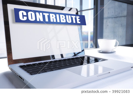 Contribute - Stock Illustration [39921083] - PIXTA