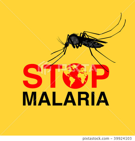 stop malaria, world malaria day, vector - Stock Illustration [39924103 ...
